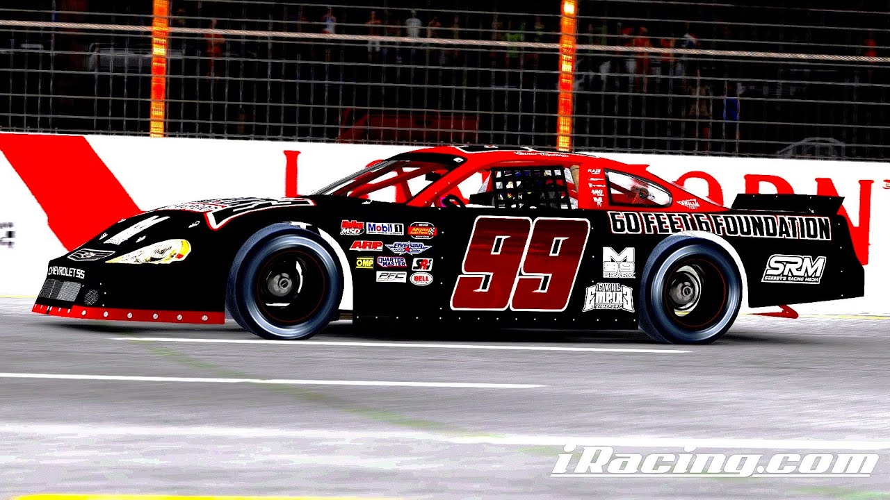 iRacing Late Models at Lanier - YouTube