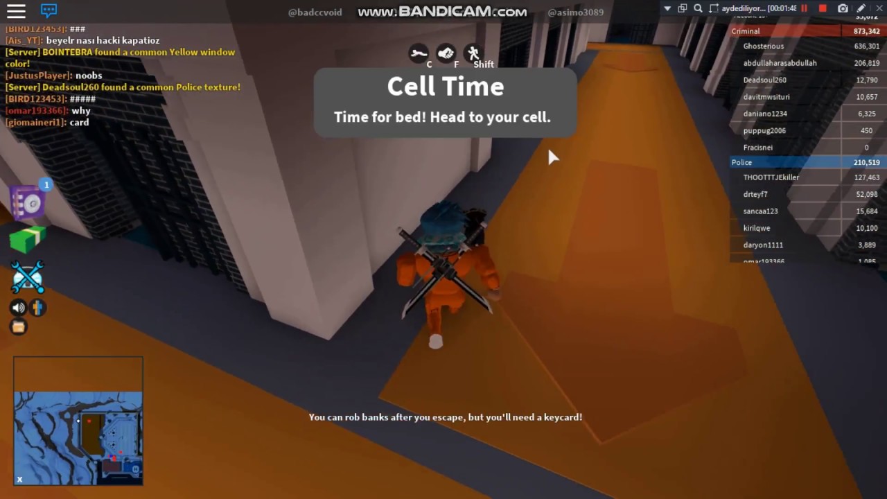 Roblox /Wall Hack/ /Jail Break/ /Roblox İzle/ /Oyun Cenneti/ - YouTube