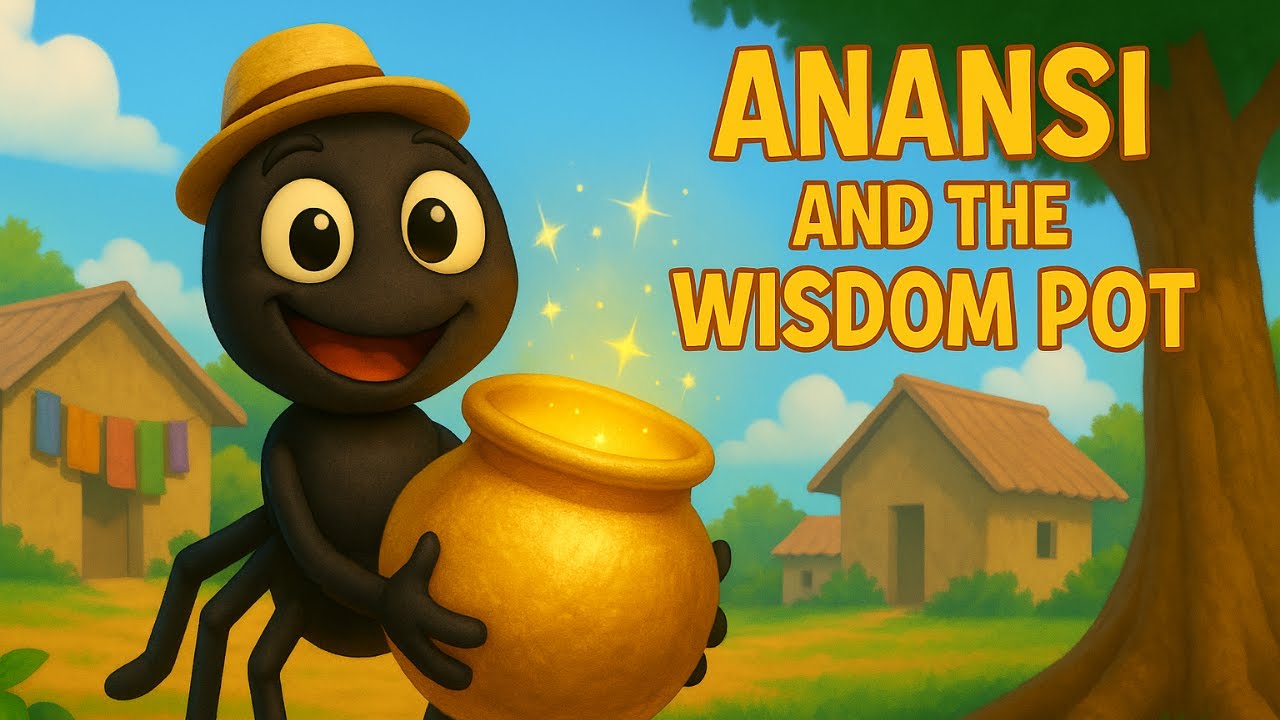Anansi the Spider 🕷️ | African Folktale for Kids | Bedtime Story with a ...