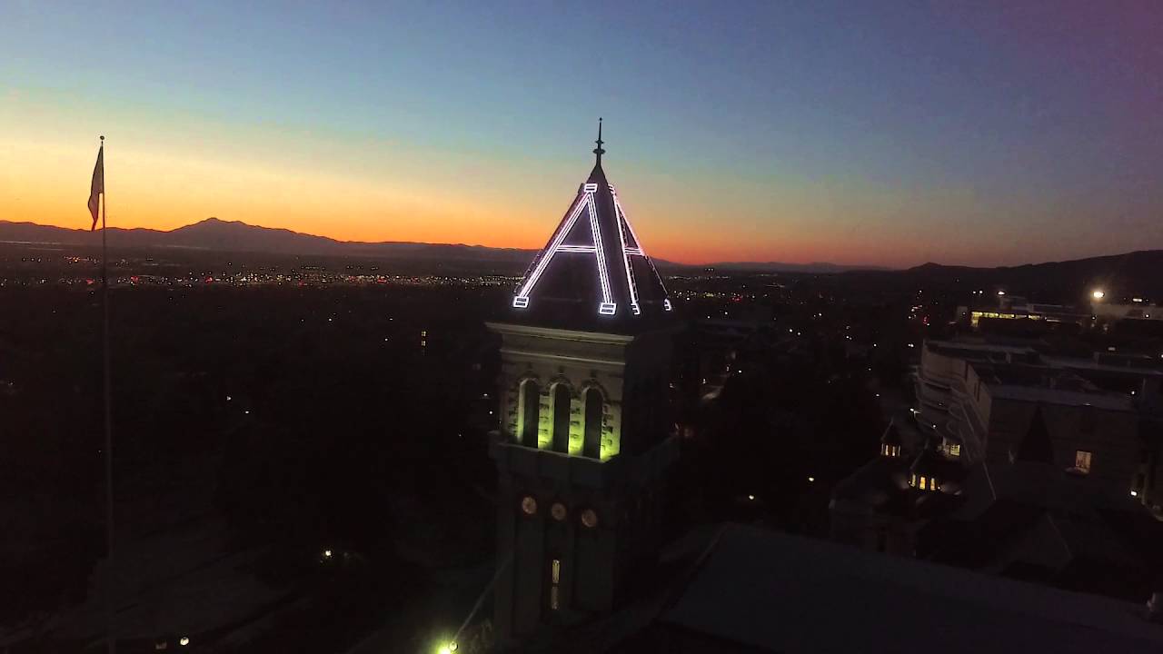 Utah State University’s Campus Drone (USU) in Logan, UT - YouTube