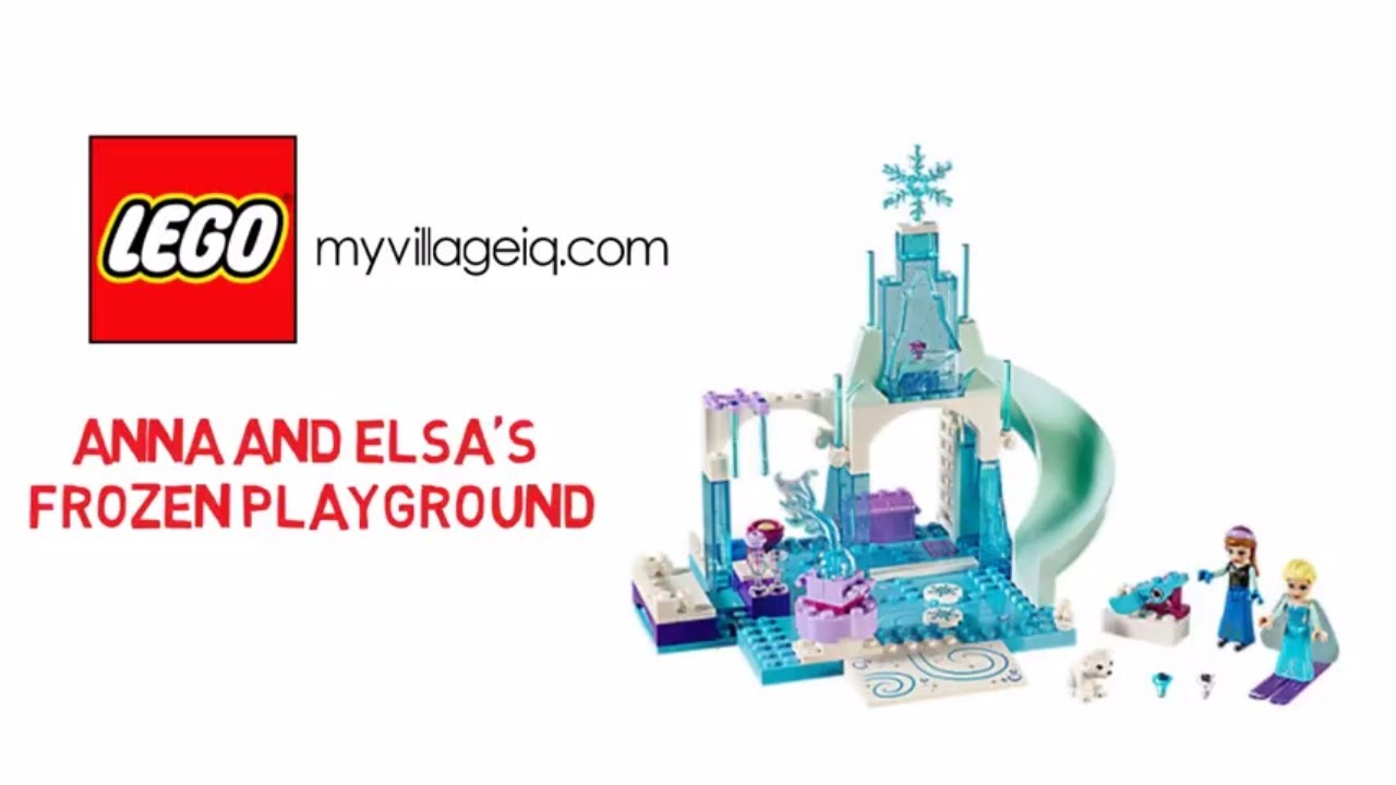 Lego 10736 Anna and Elsa's Frozen Playground - YouTube