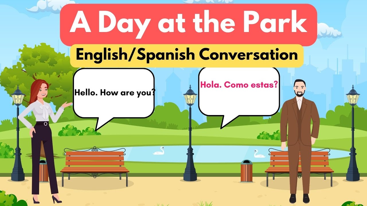Learn English/Spanish Conversation for Beginners | Speaking English ...