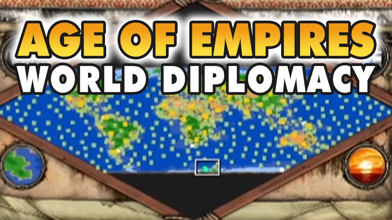 World Map Diplomacy | Age of Empires 2 - YouTube