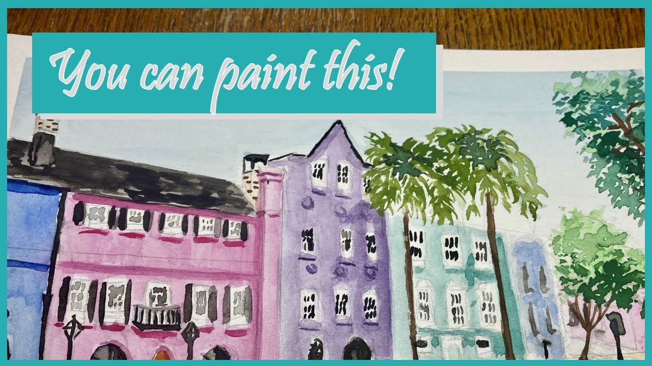 How To Paint Watercolour Buildings at Charles Benavides blog