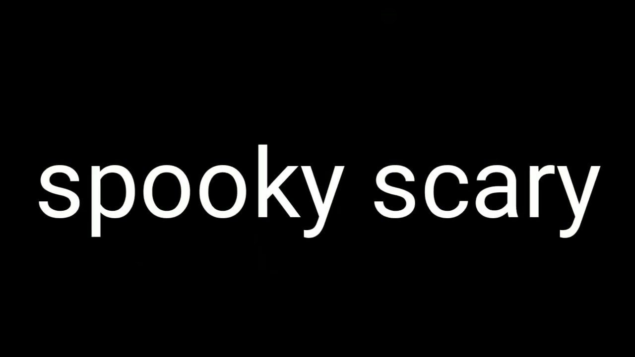 Spooky scary UwU - YouTube