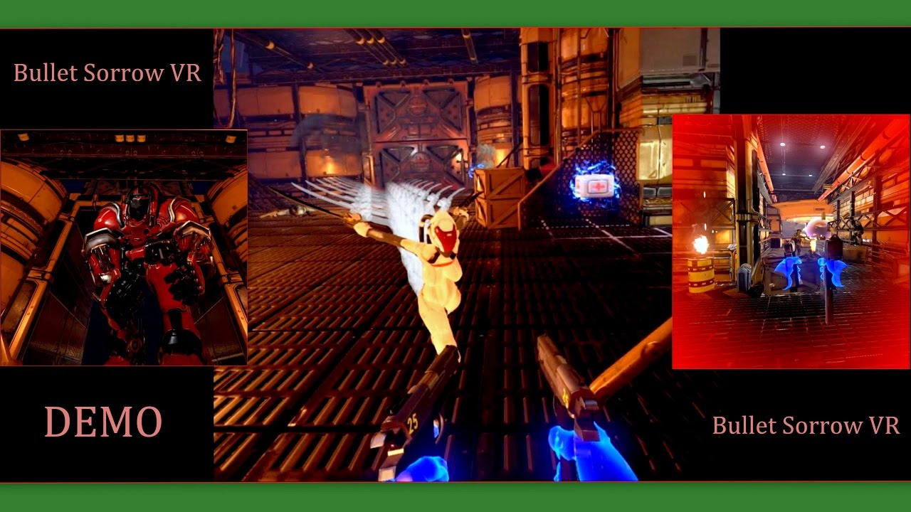 Bullet Sorrow VR Old Demo -- Pretty Decent Action VR Game - YouTube