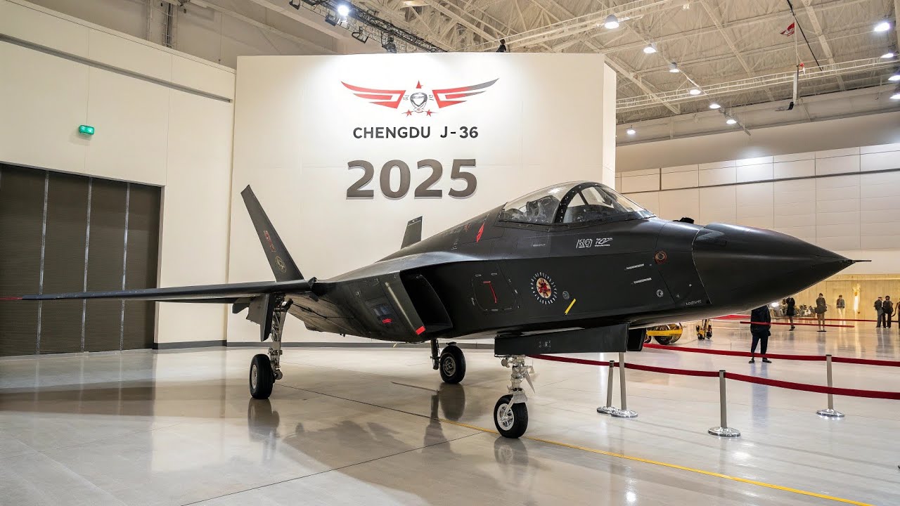 2025 Chengdu J-36 Review | Next-Gen Chinese Stealth Fighter Jet ...