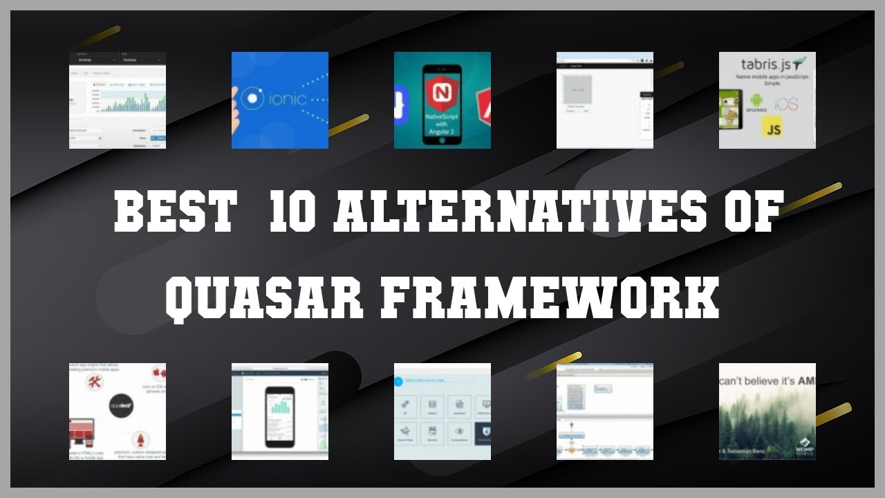 Quasar Framework | Best 25 Alternatives of Quasar Framework - YouTube