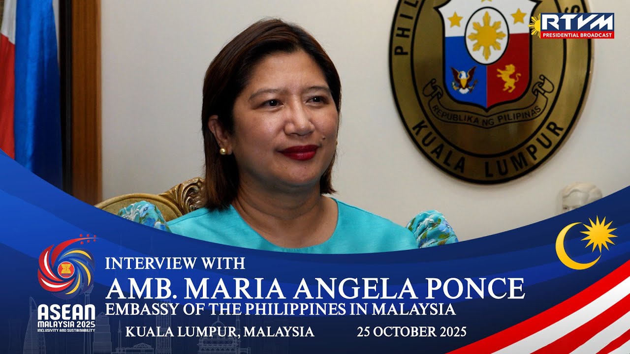 Interview with Ambassador Maria Angela Ponce 10/25/2025 - YouTube