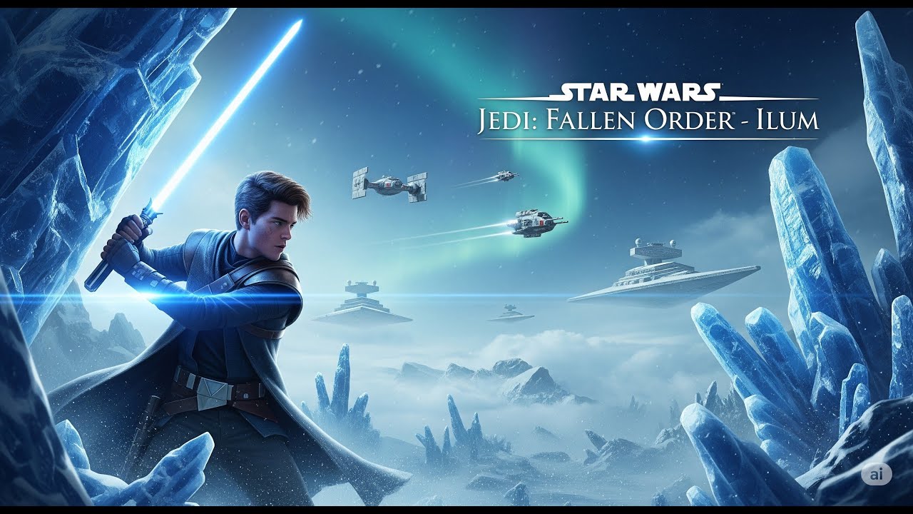 Star Wars Jedi Fallen Order - Ilum Full Game Movie (Lightsaber Crystal ...
