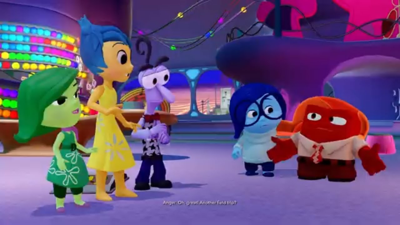 Anger Problems - Disney Infinity 3.0 Inside Out Gameplay - YouTube