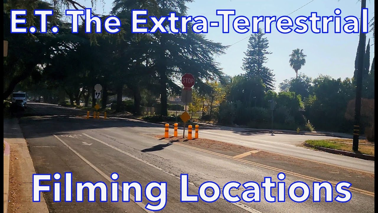 E.T. The Extra-Terrestrial Filming Locations (Then and Now) - YouTube