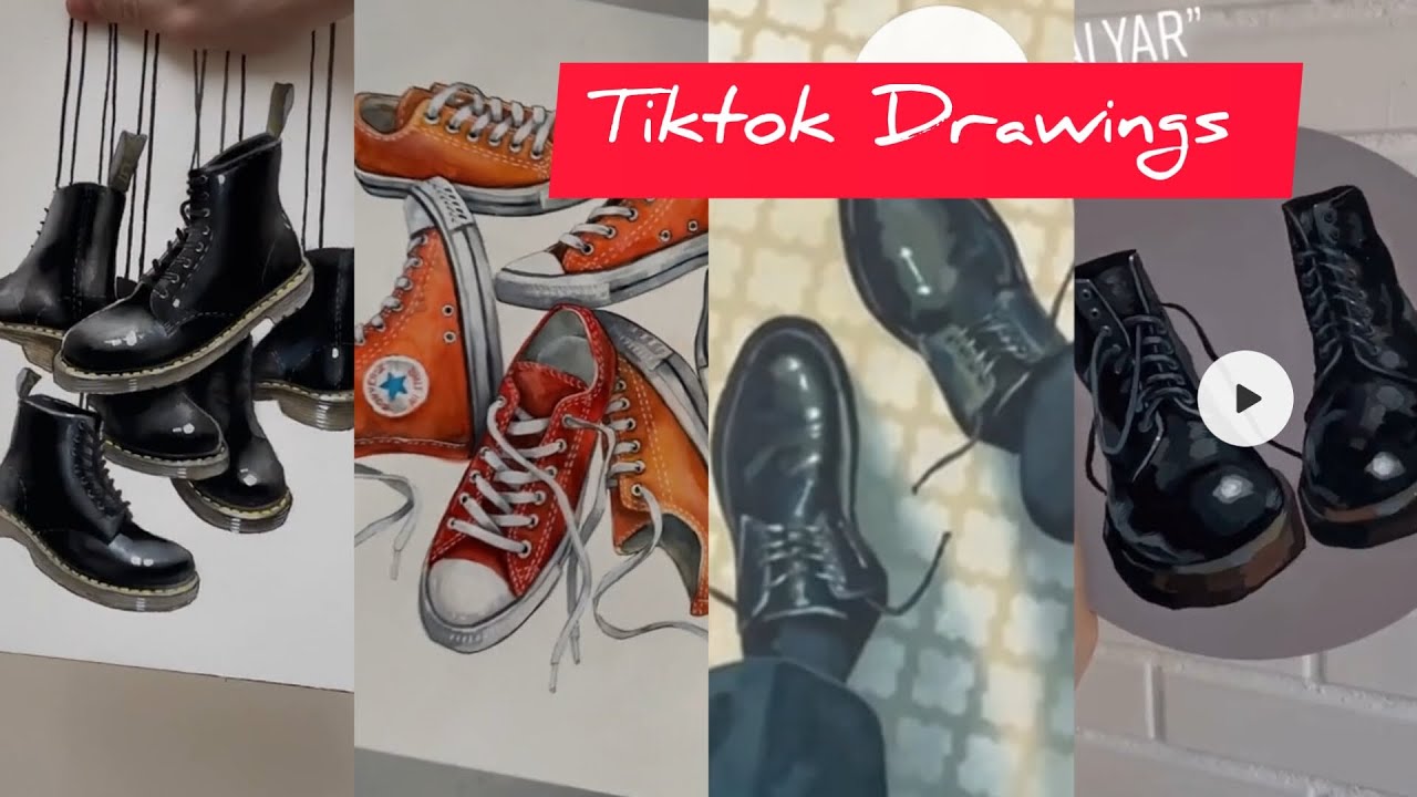 Tiktok Drawings #5 - YouTube