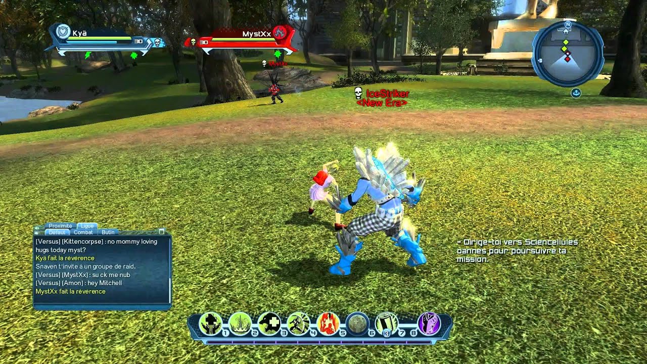 DC Universe Online Nature DPS/Heal - YouTube