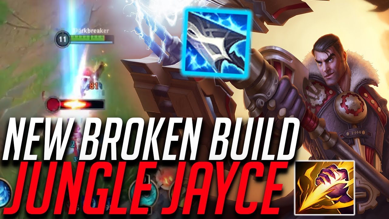 WILD RIFT JAYCE JUNGLE IS SUPER BROKEN WITH THIS NEW BUILD EVEN AFTER ...
