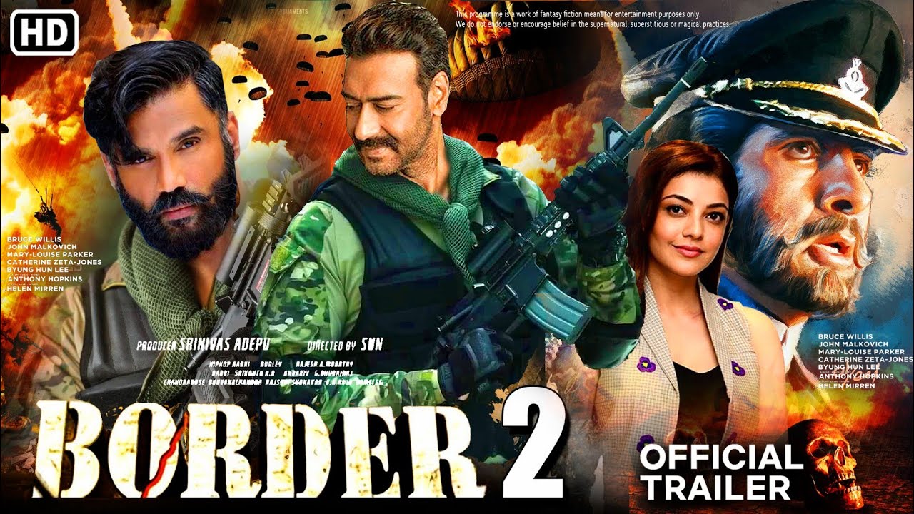 Border Movie Official Trailer Ajay Devgan l Sunil Shetti l Amitabh ...