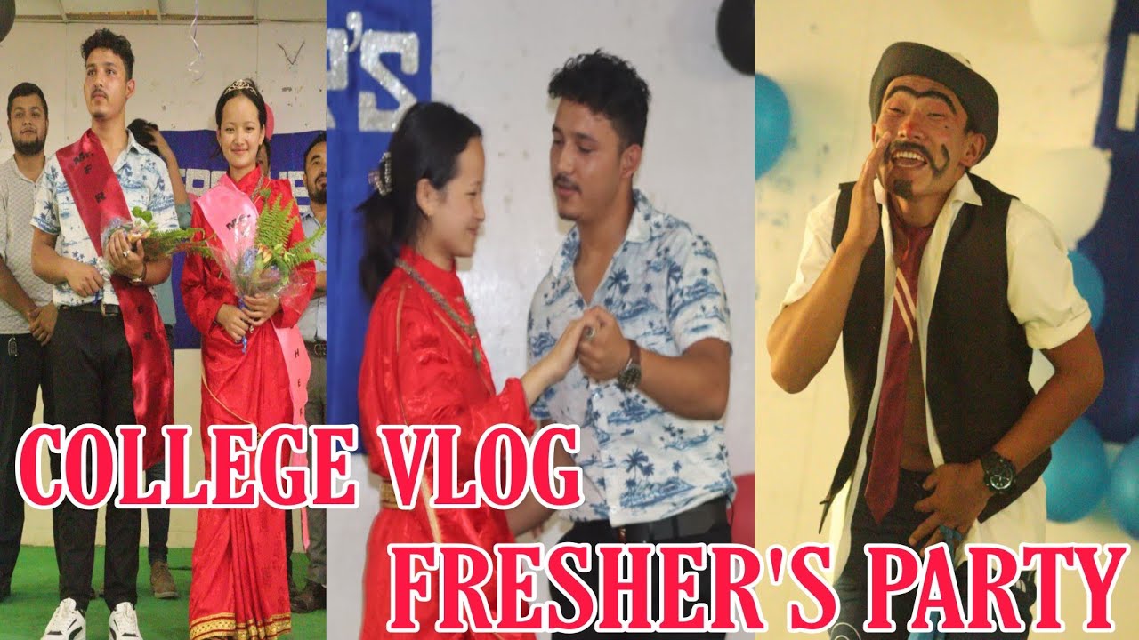 COLLEGE VLOG, SIKKIM GOVT COLLEGE RHENOCK #FRESHER'S_PARTY - YouTube