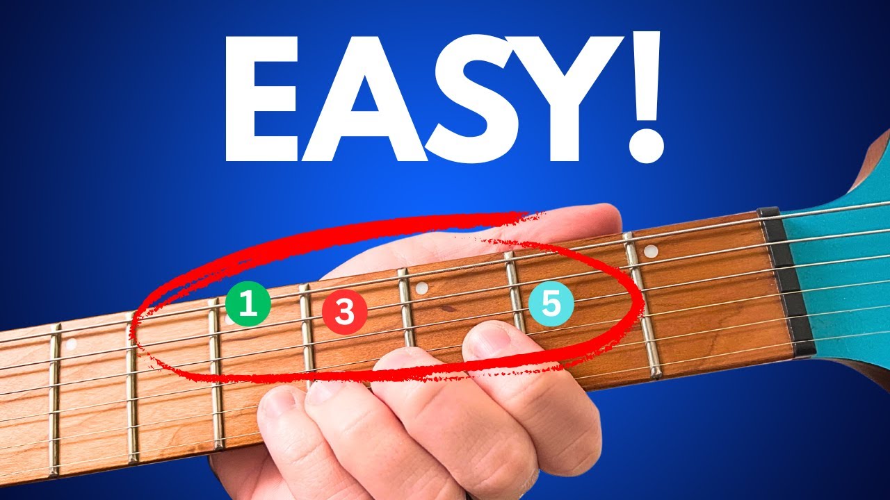 Breakthrough Guitar - How to Create ANY Major Chord EASILY! - YouTube