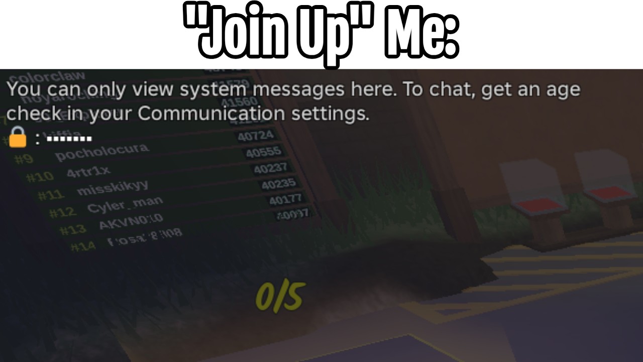 You Cannot Join Lobbies Anymore Because of Roblox Chat - YouTube