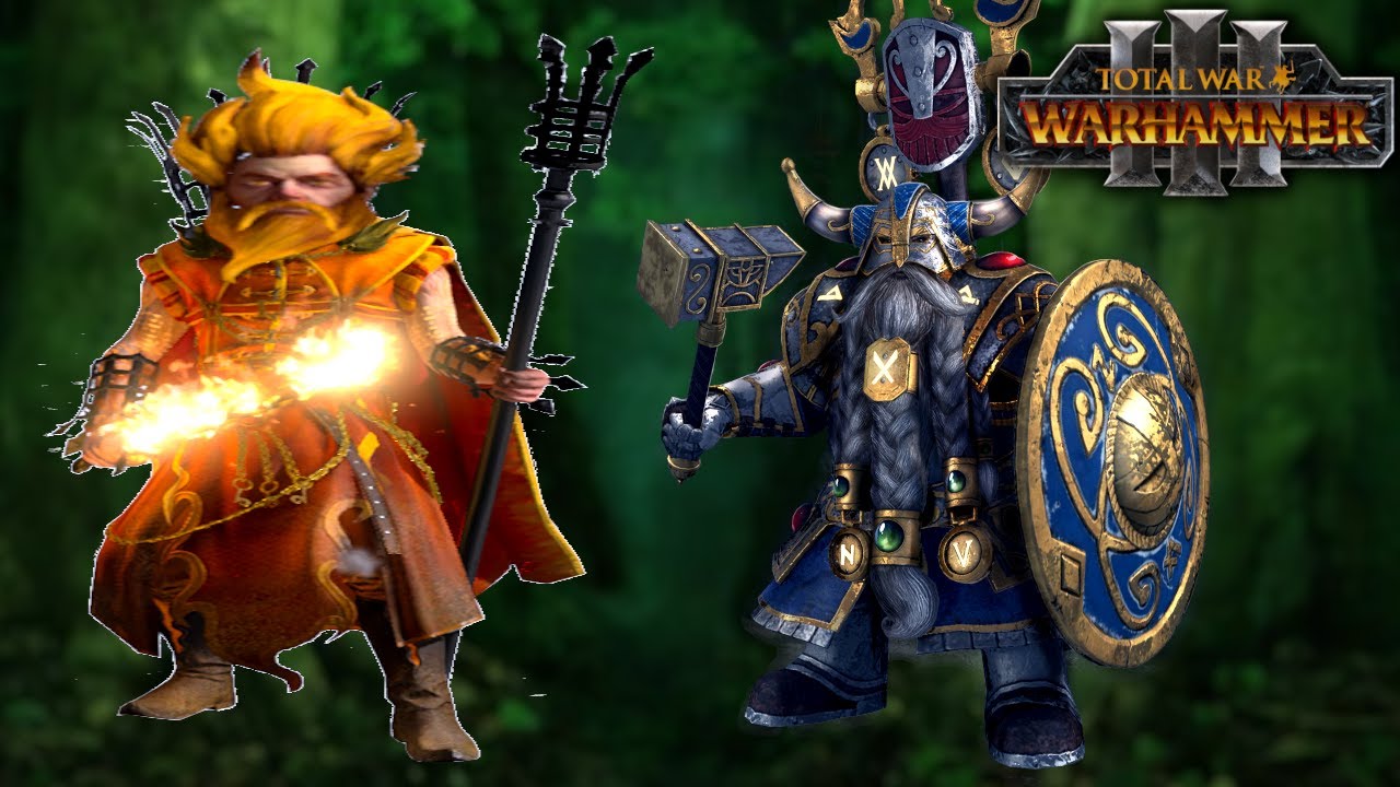 Dwarf - Fire - Wizard | Legendary Total War : Warhammer 3 - YouTube