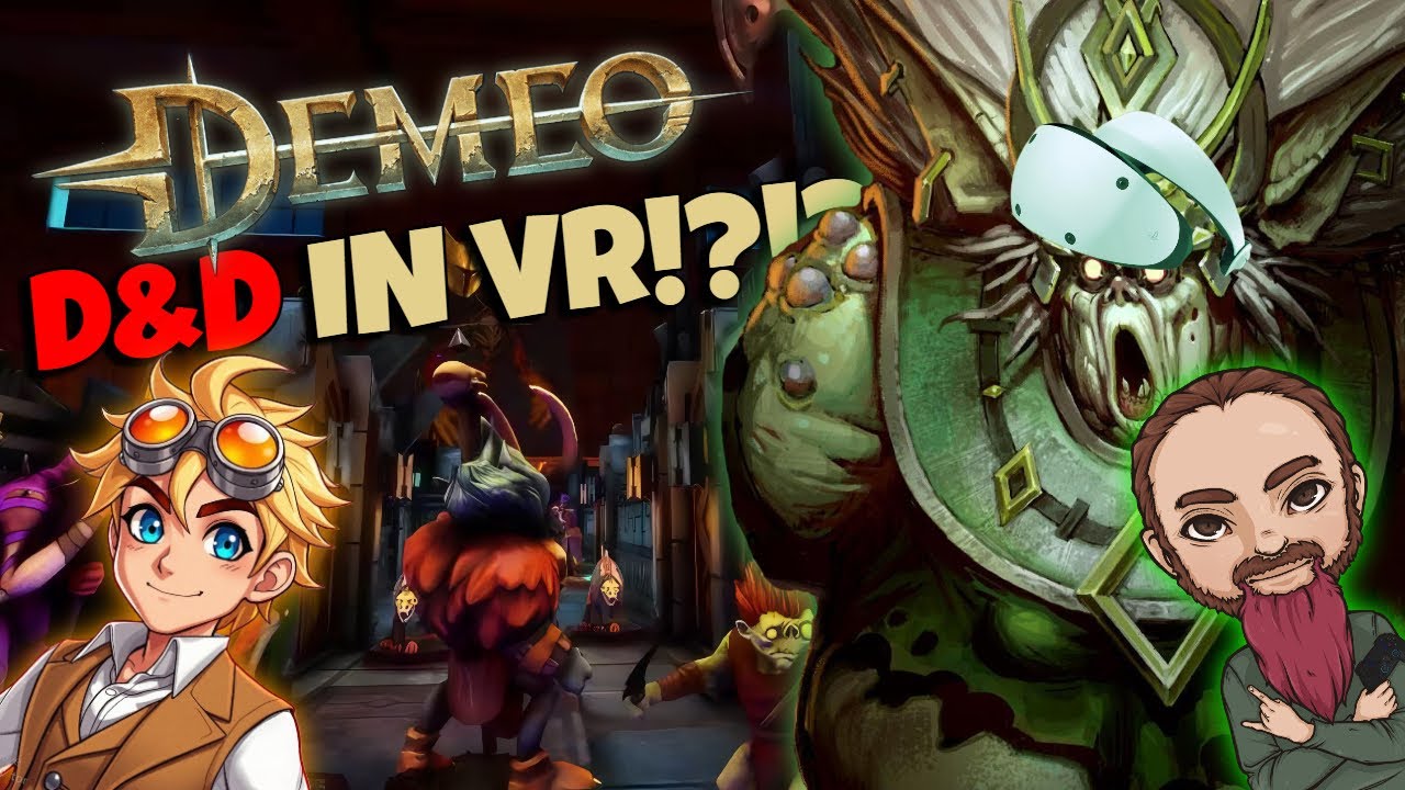 Dungeons and Dragons... BUT VR?! | Demeo PSVR 2 - YouTube