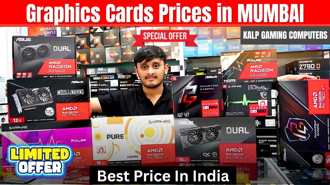 Amd Graphics Card 🔥Prices in Lamington Road Mumbai | GPU Prices in ...
