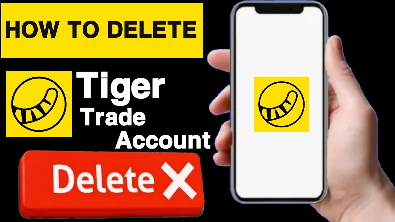 How to delete tiger trade account||Tiger trade account delete kaise kare||Delete tiger trade ...