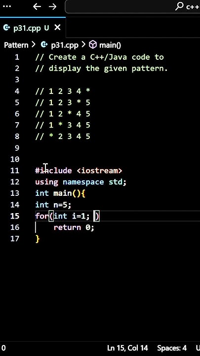C++ Star Pattern Day 31 #digitalcodingadda #coding #programming #python - YouTube