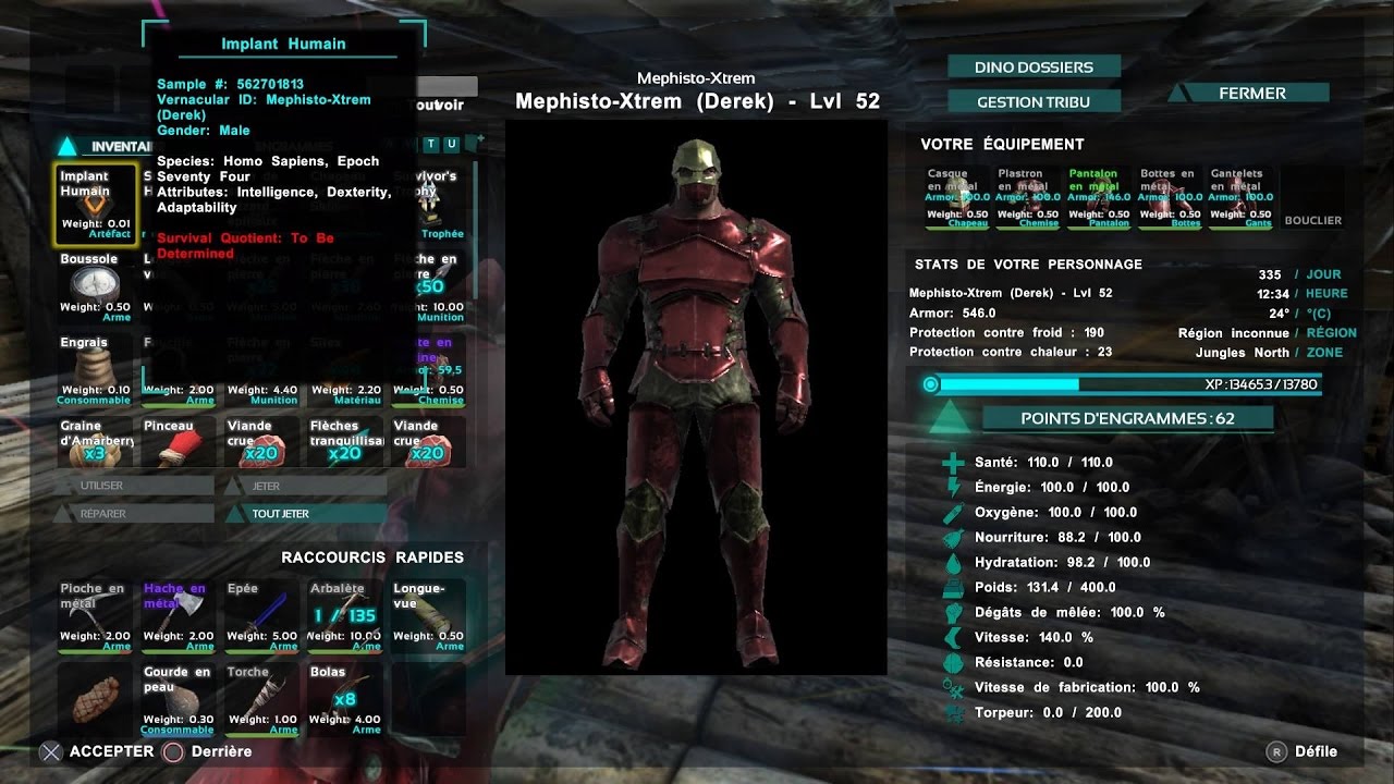 Trucs et Astuce #5 : PEINDRE SON PERSO (IRON MAN) "ARK: Survival ...