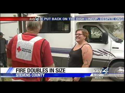 'Monster' Carpenter Road Fire doubles in size - YouTube