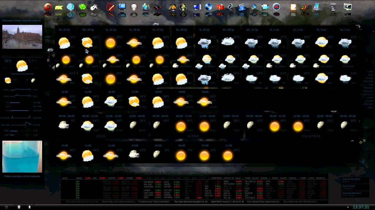 Rainmeter WorldMap - YouTube