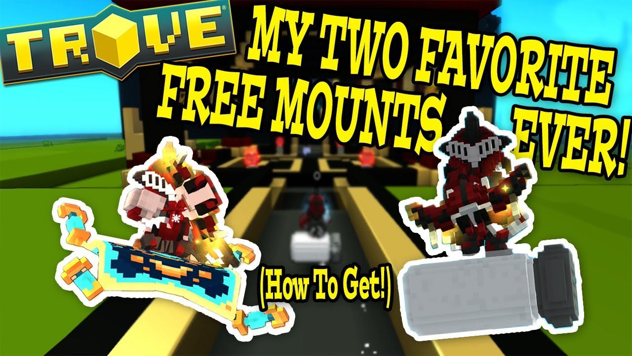 Trove: THESE FREE MOUNTS ARE AWESOME!! (Mastery Tips!) - YouTube