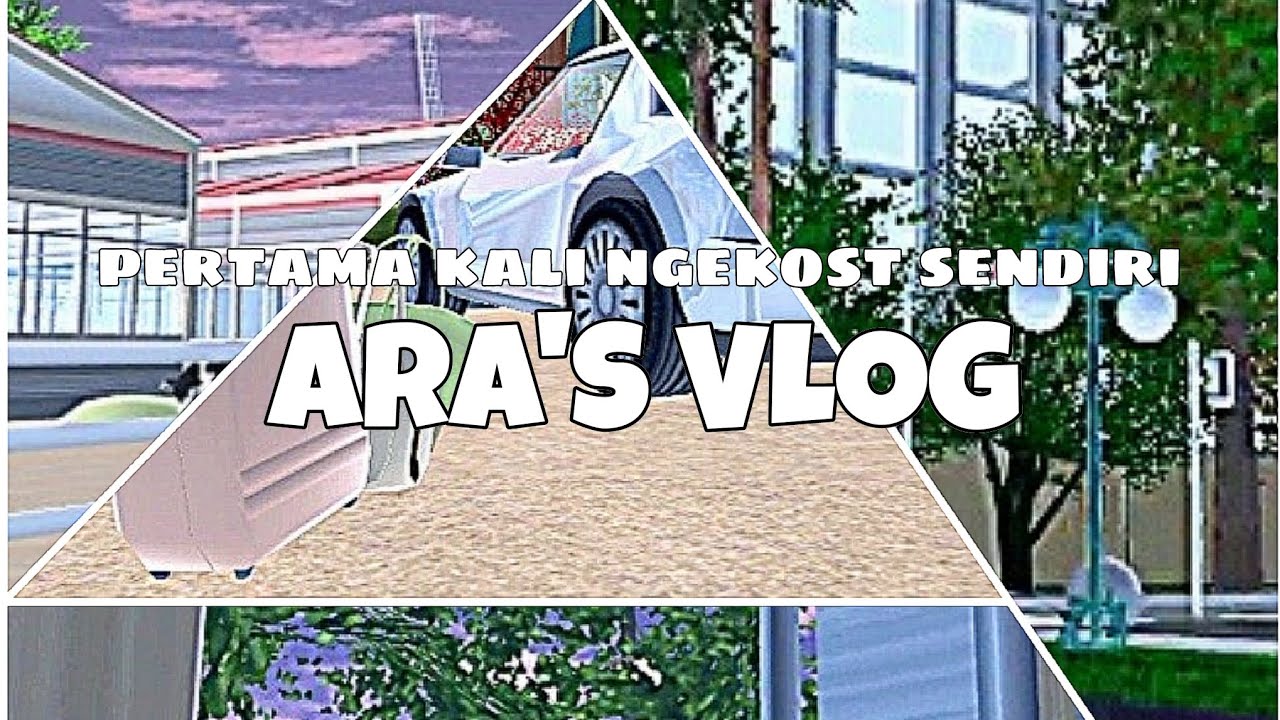 ARA'S VLOG,pertama kali ngekost di kota🤩🙌 - YouTube