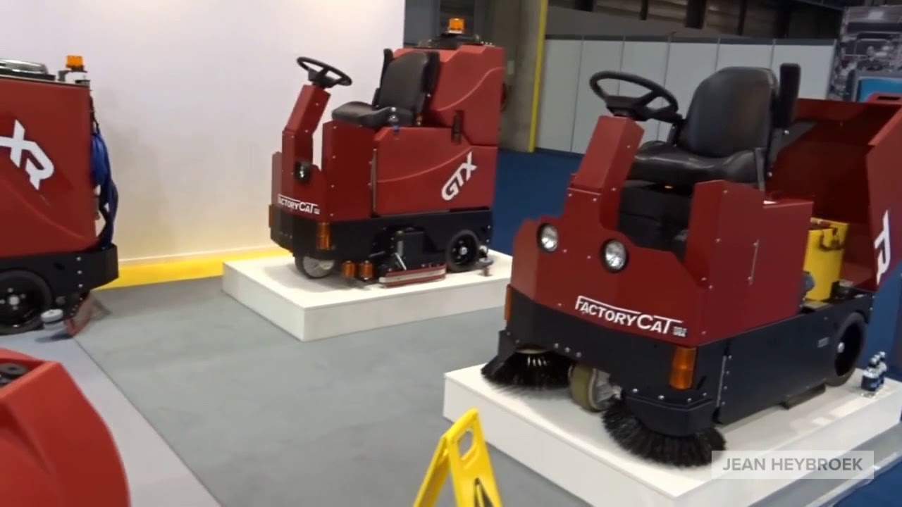Jean Heybroek en Factory Cat op Logistica 2017 - YouTube