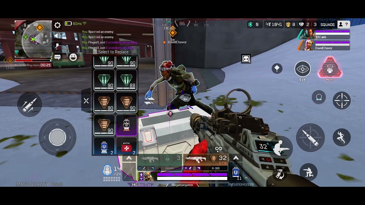 Playing the Apex mobile app - YouTube
