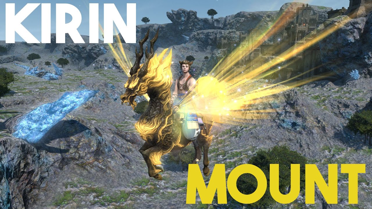 FFXIV Kirin Mount (quest and cutscenes) - YouTube