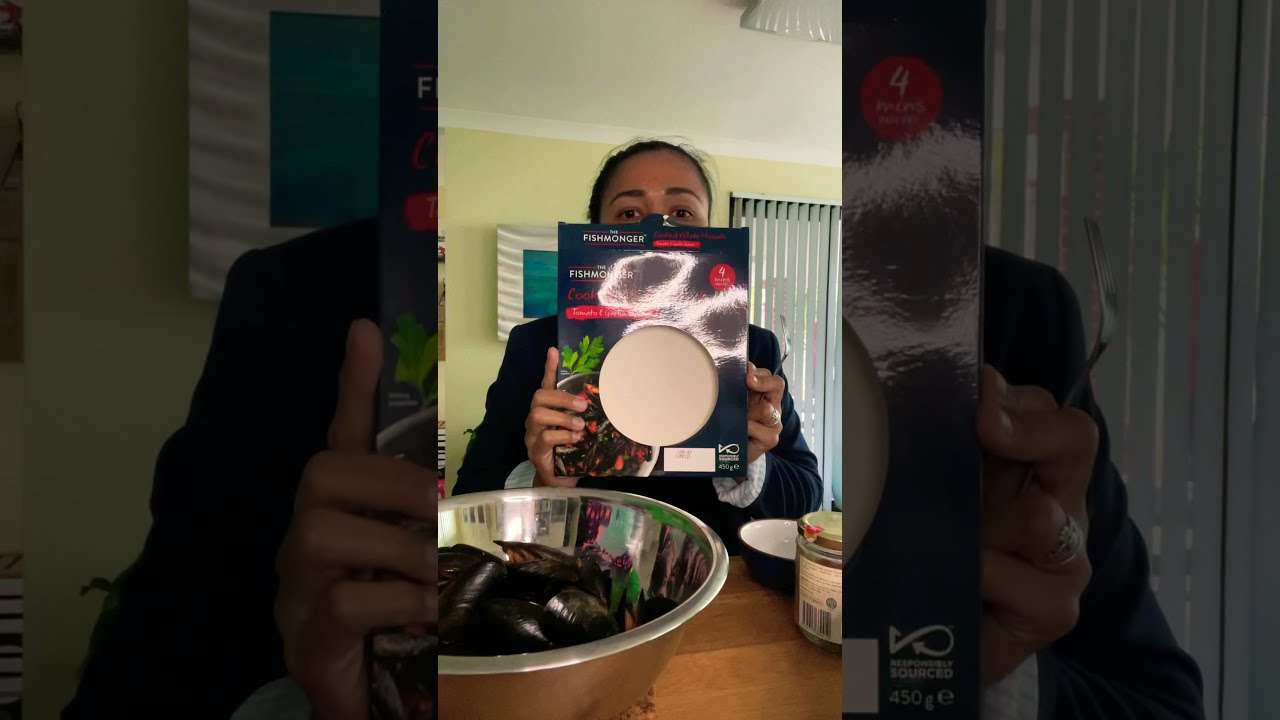 Review Aldi cooked whole mussels - YouTube
