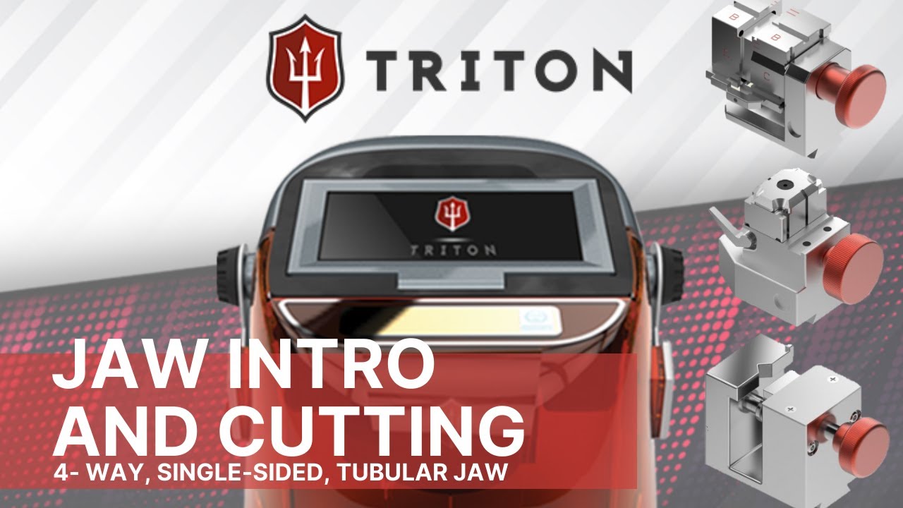 JAW INTRO & Cutting Tubular, Single-Sided, and Dimple Keys - YouTube