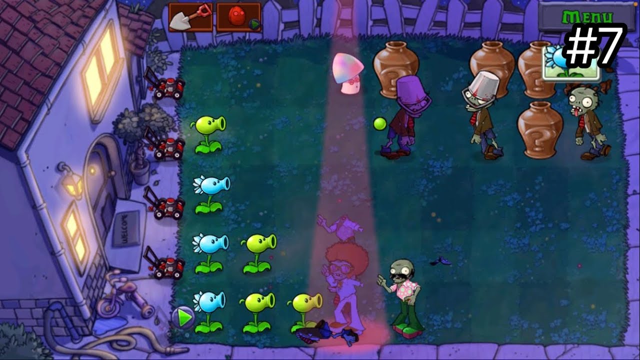 Fog:Level 1-5|Plants vs Zombies - YouTube