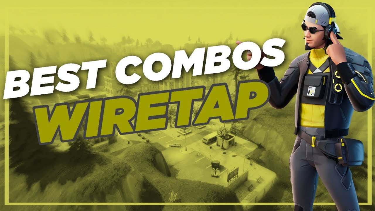 Best Chapter 2 Combos | Wiretap | Fortnite Skin Review - YouTube