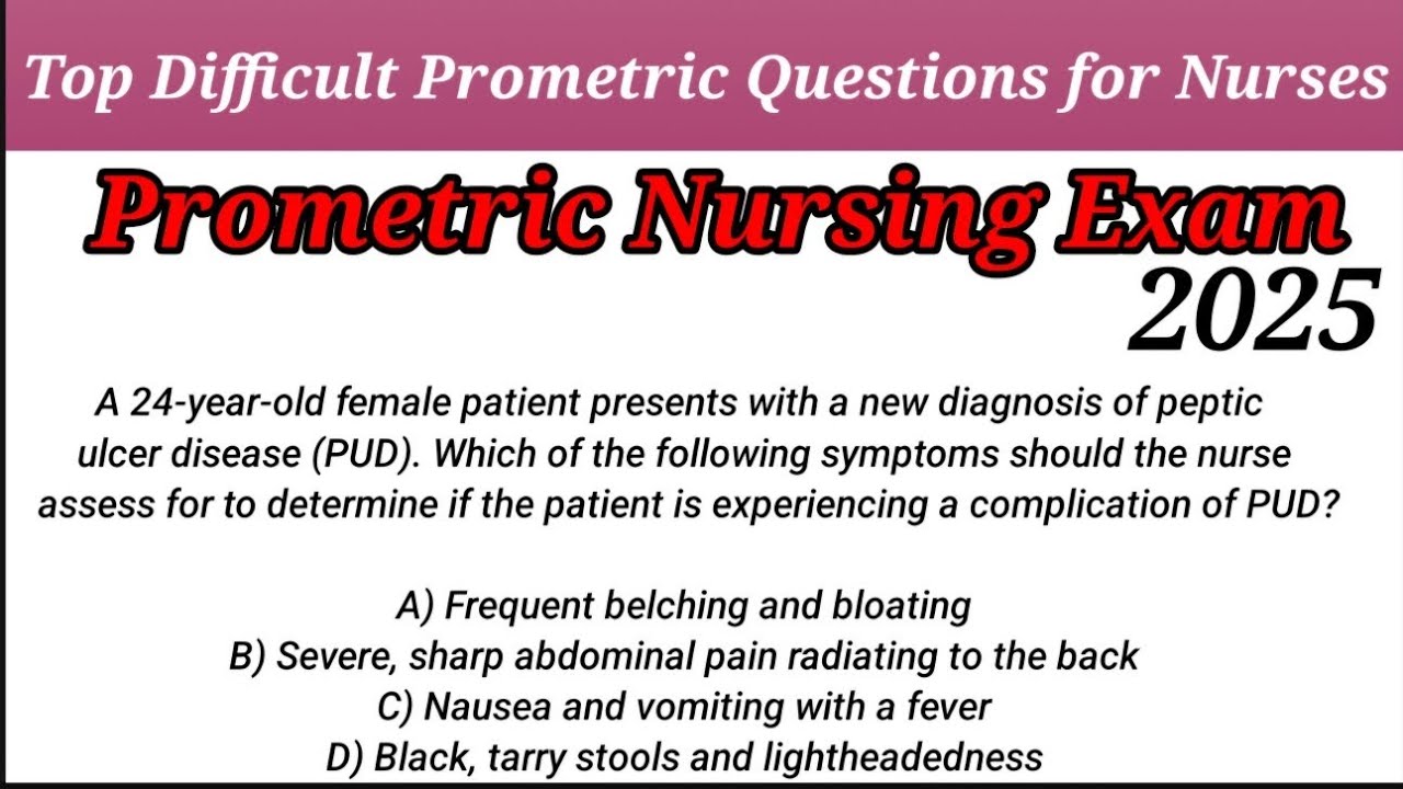 PROMETRIC EXAM FOR nurses 2025. Pass Prometric With These Challenging ...