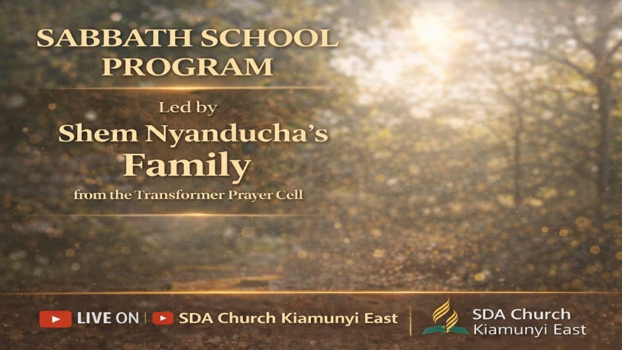 Morning Devotion & Sabbath School | Development Sabbath | Transformer ...