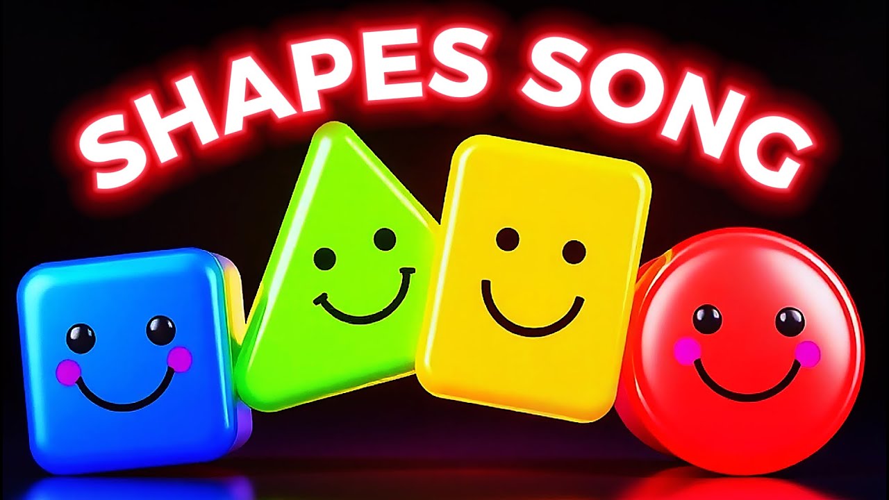 Shapes Song for Kids | Learn Shapes for Children | Circle, Square ...