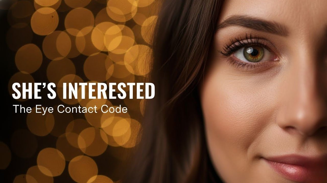 The Eye Contact That Means She's Interested (Psychology Facts) - YouTube