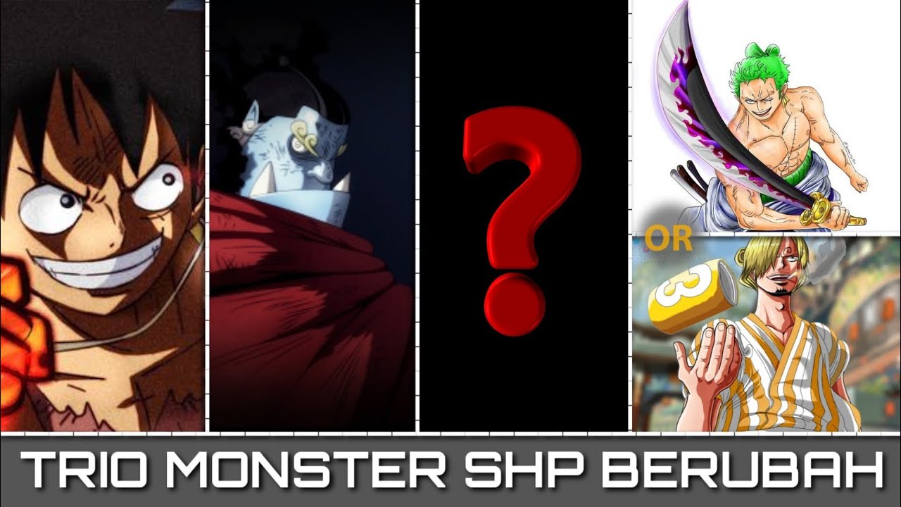 Jinbei Datang Trio Monster Shp Berubah Formasi One Piece Terbaru Youtube