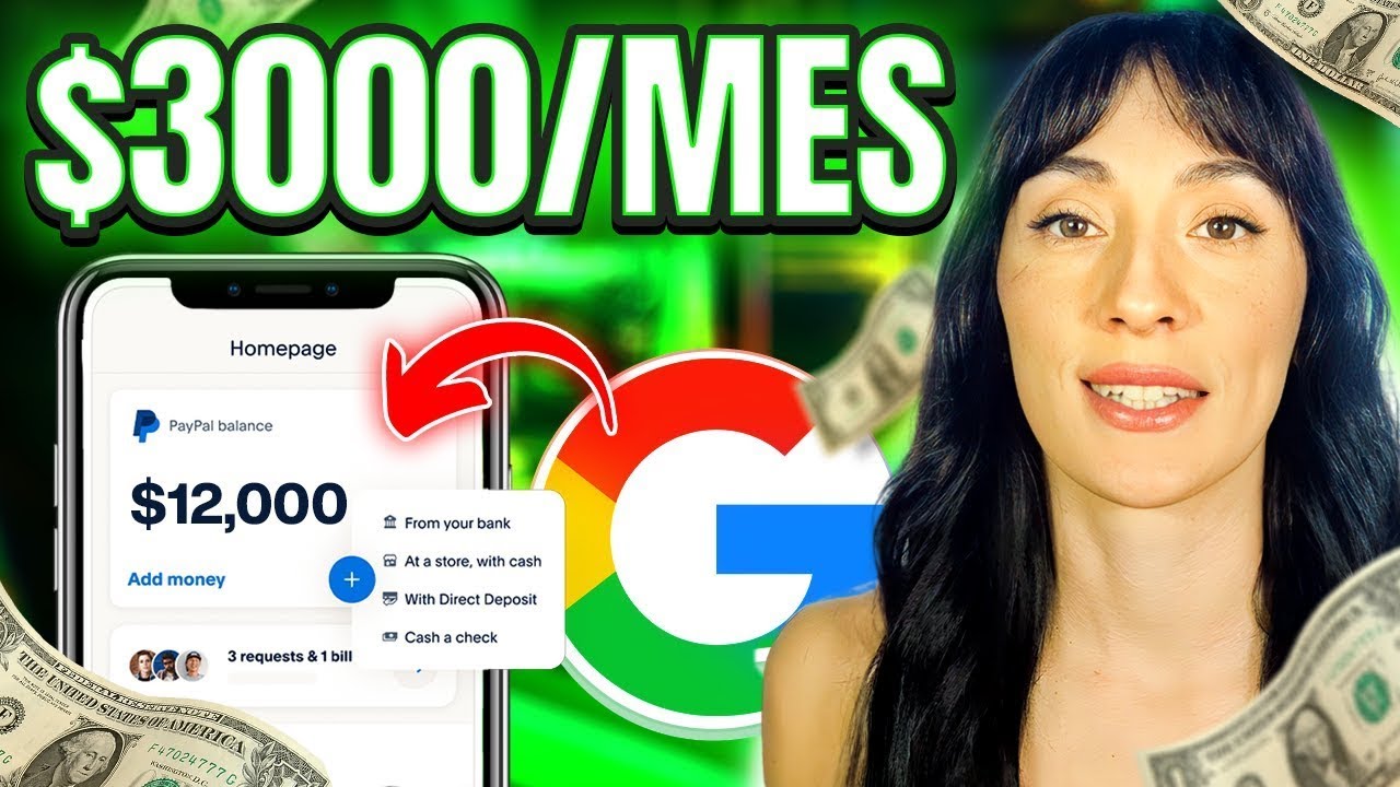 Gana $3000 Mensuales con Google en 3 Pasos Sin Experiencia - YouTube