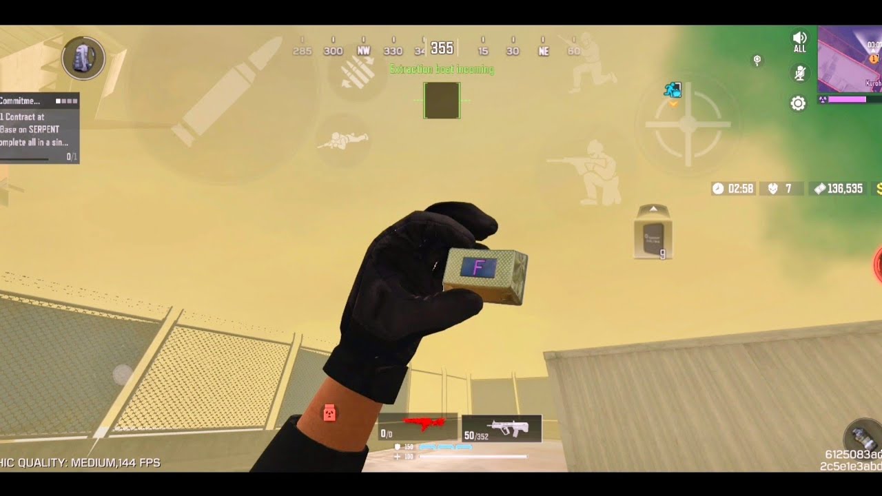 Solo Squads DMZ 9.7Mill Extract COD Mobile - YouTube