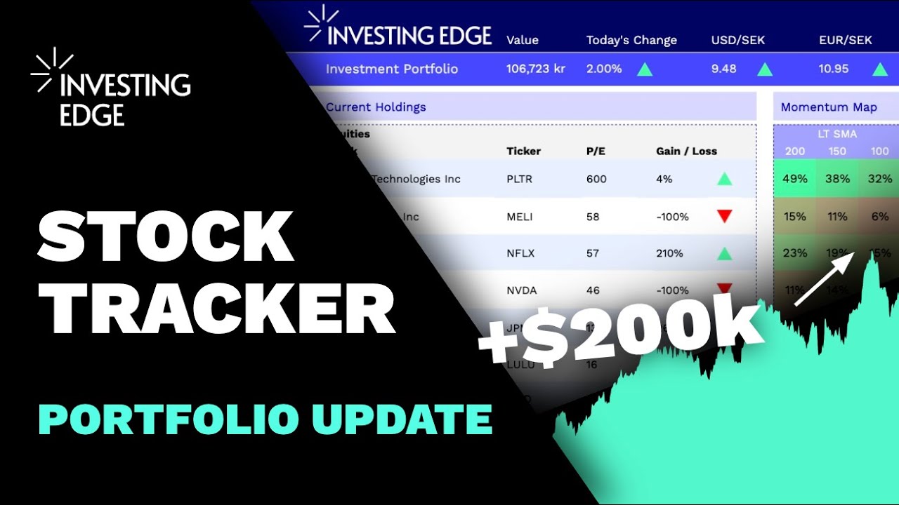 How I Track My $200K Stock Portfolio Using This Simple Dashboard - YouTube
