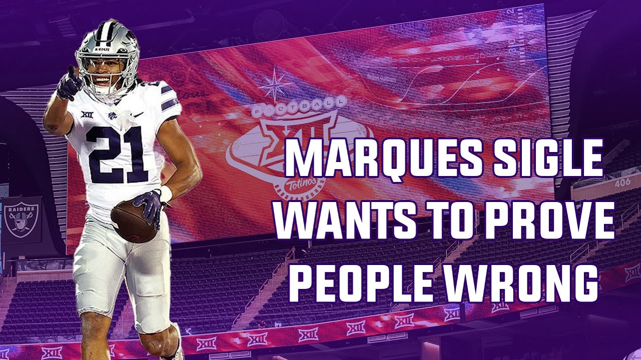 K-State safety Marques Sigle on changing peoples' minds in 2024 - YouTube