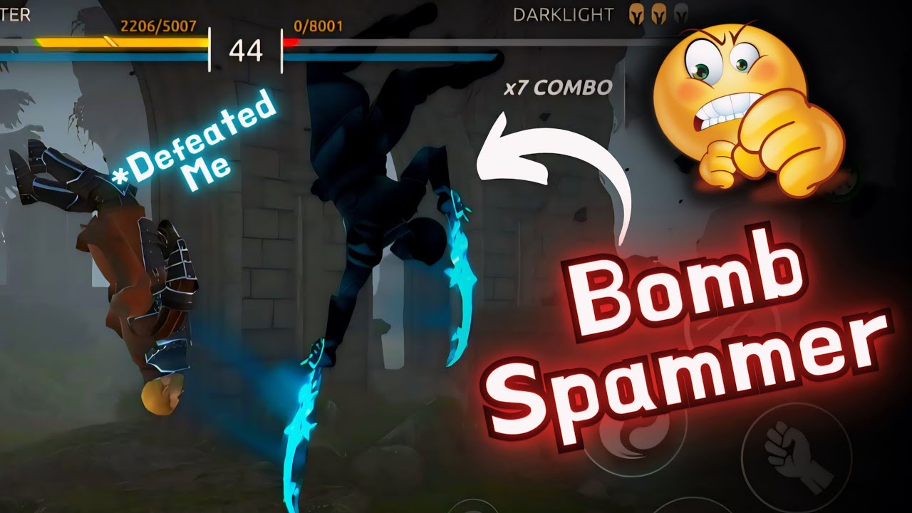 This Lynx Bomb Spammer Defeated Me 🤨 So Badly In Shadow Fight 4 Arena ...
